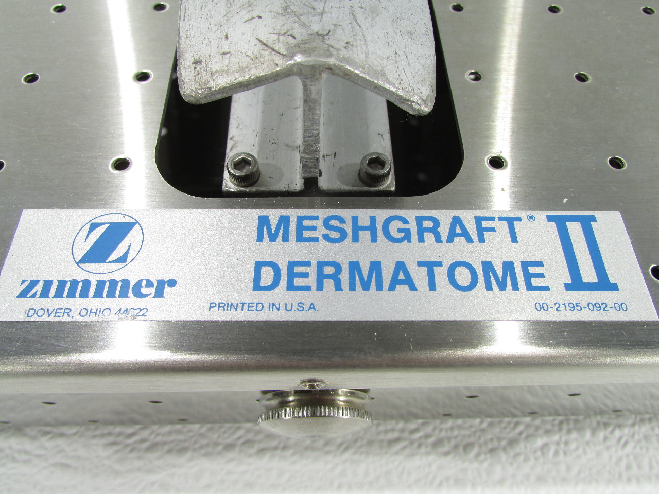 * ZIMMER 2195 MESHGRAFT DERMATOME II