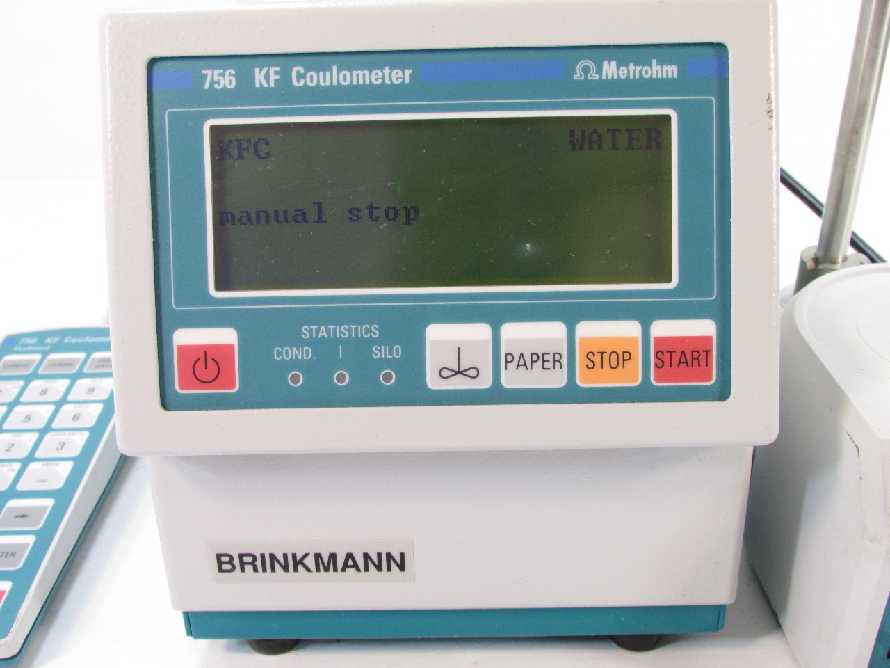 BRINKMAN METROHM 756 KF COULOMETER, KEYBOARD, 728 STIRRER | eBay