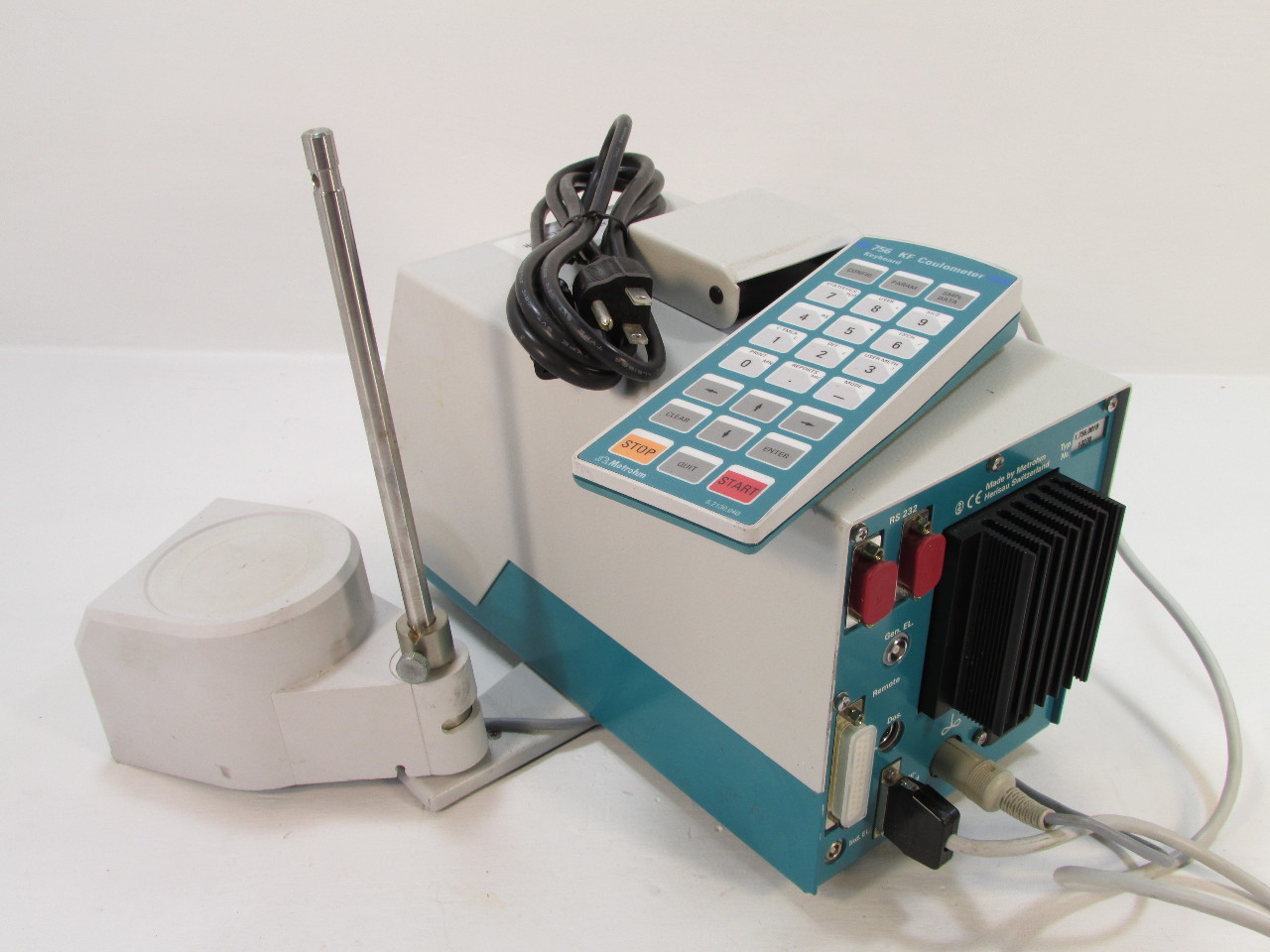 BRINKMAN METROHM 756 KF COULOMETER, KEYBOARD, 728 STIRRER | eBay