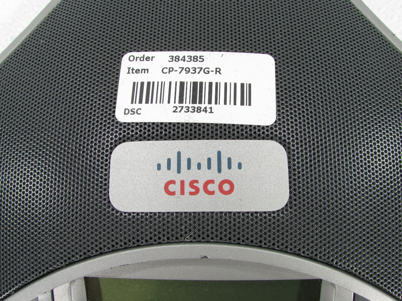 CISCO 7937 CP-7937G-R IP CONFERENCE STATION | Premier Equipment ...