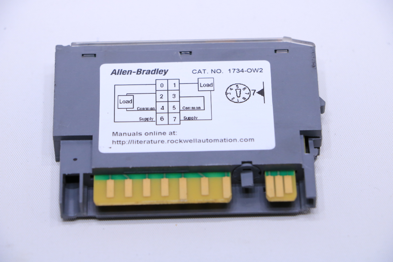 ALLEN BRADLEY 1734-OW2 OUTPUT MODULE 2POINT RELAY | Premier Equipment ...