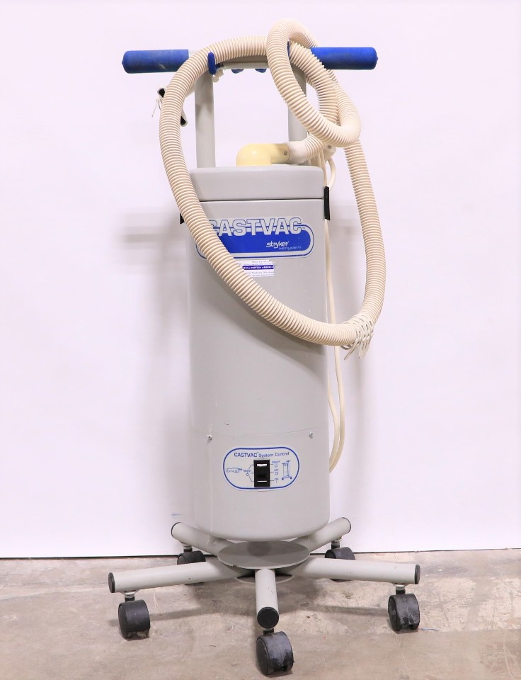  STRYKER CASTVAC 986 CAST CUTTER VACUUM W MOBILE STAND Premier