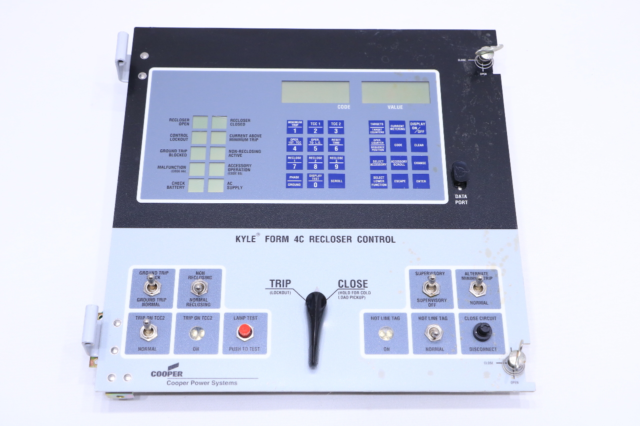 COOPER POWER KYLE FORM 4C RECLOSER CONTROL | Premier Equipment ...