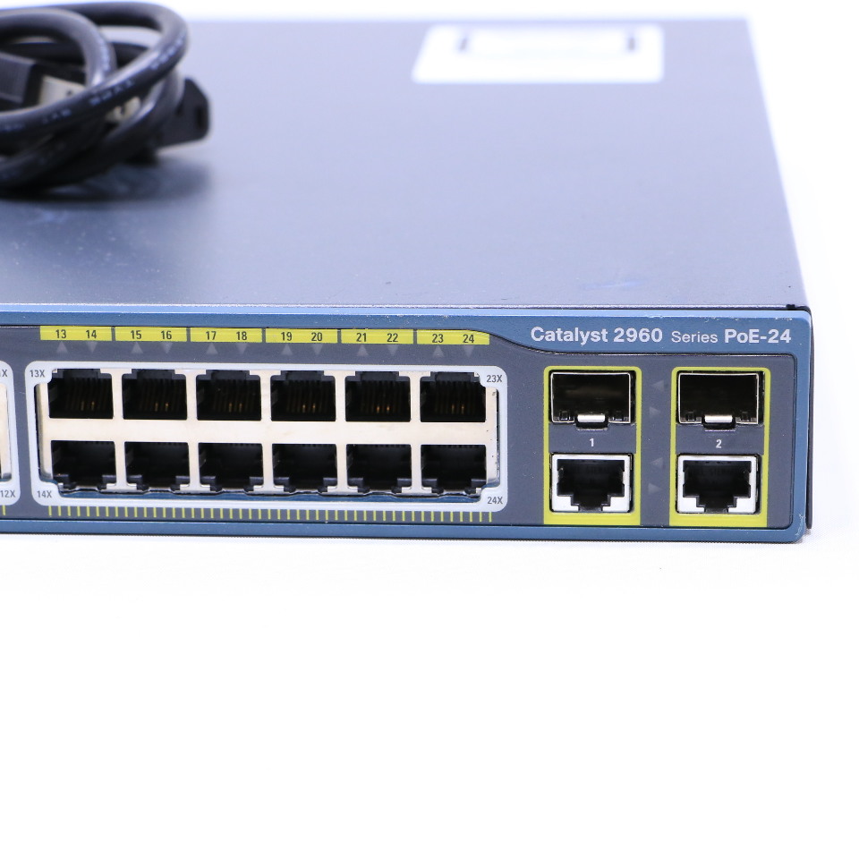 CISCO WS-C2960-24PC-L V07 ROUTER NETWORK CATALYST 2960 24PORT | Premier ...