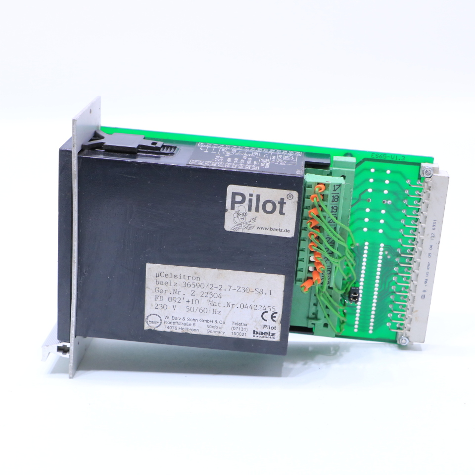 BAELZ CELSITRON 6590 36590/2-2.7-Z30-S8.1 TEMPERTURE CONTROLLER | Premier Equipment Solutions, Inc.