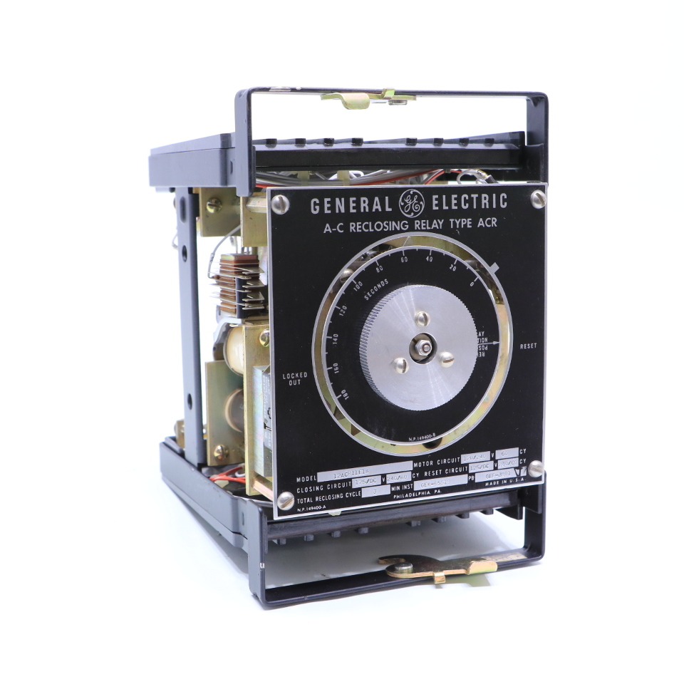 Ge 12acr11e1a Ac Reclosing Relay Premier Equipment Solutions Inc