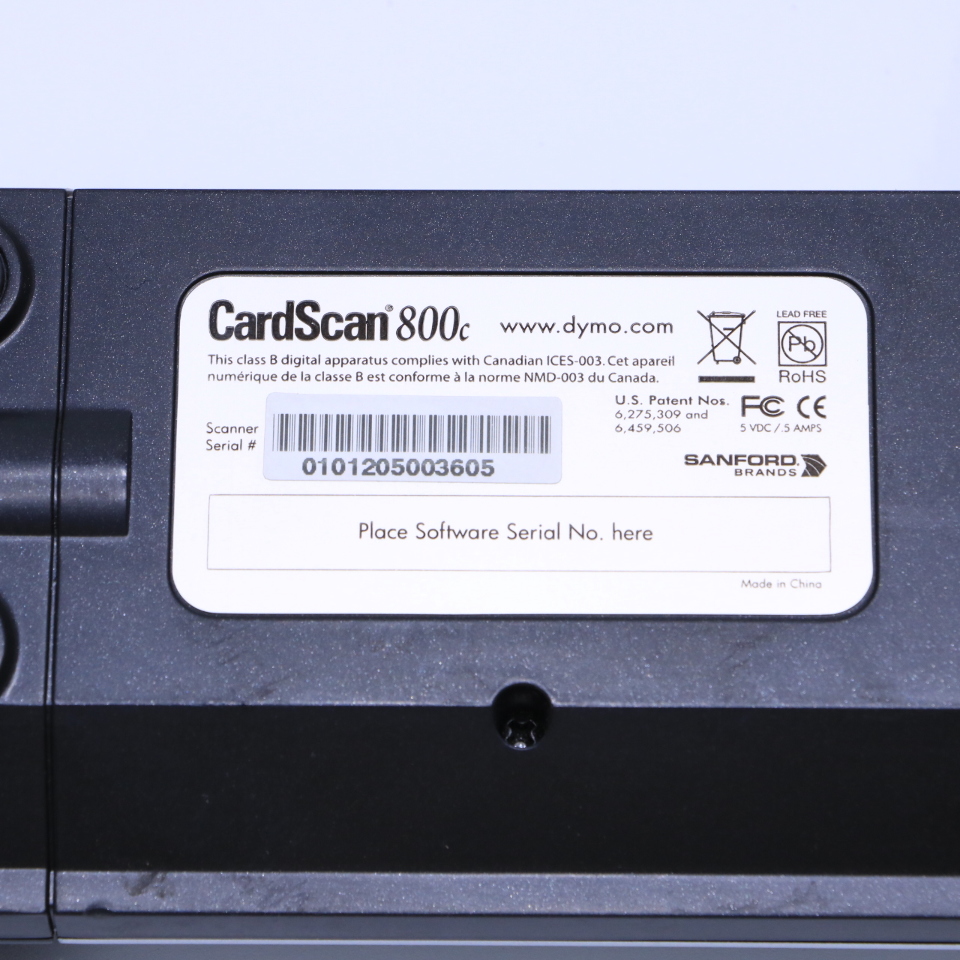 Dymo cardscan 800c driver - votexaser