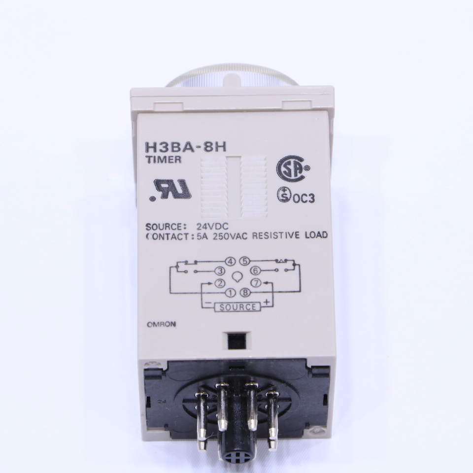 * OMRON H3BA-8H TIMER 0-5 MIN | Premier Equipment Solutions, Inc.