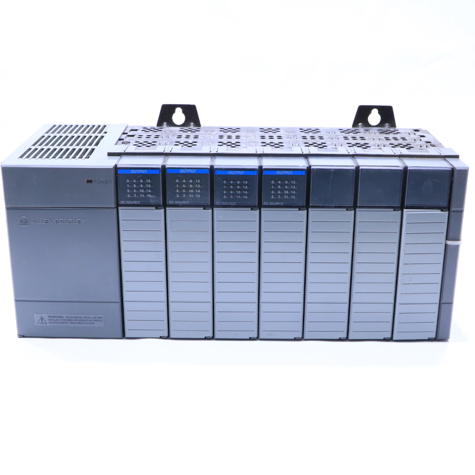 * ALLEN BRADLEY 1746-P2 1746A7 1746-OB16 7-SLOT PLC RACK | Premier ...