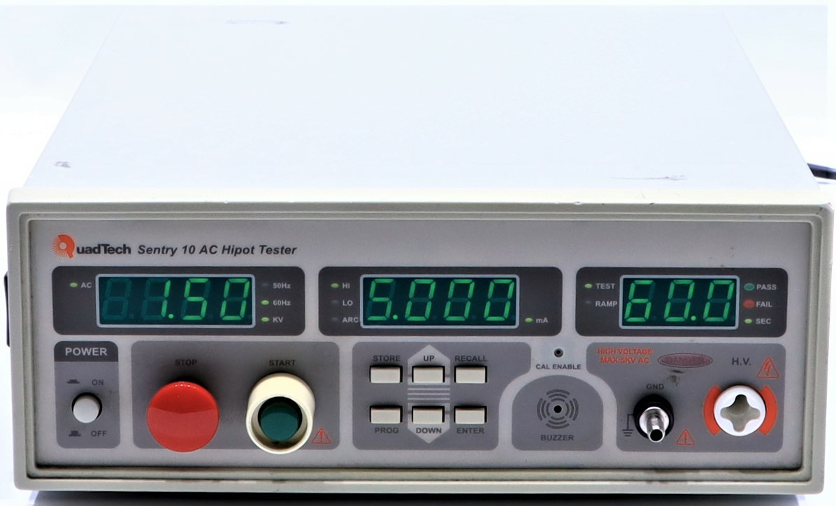 QUADTECH SENTRY 10 AC HIPOT TESTER | Premier Equipment Solutions, Inc.