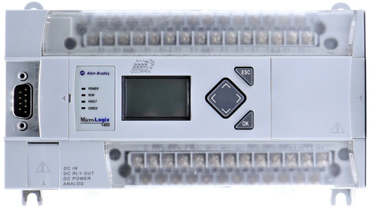 * ALLEN BRADLEY 1766-L32BXBA SER B FW 11 MICROLOGIX 1400 CONTROLLER ...