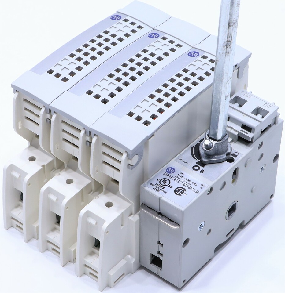 * ALLEN BRADLEY 194R-J100-1753 SER A J100A 100A 600V 3PH FUSED ...