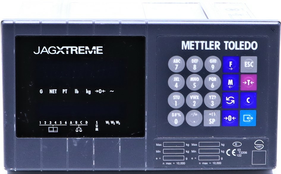METTLER TOLEDO JAGXTREME SCALE CONTROLLER JXPAA060000 | Premier ...