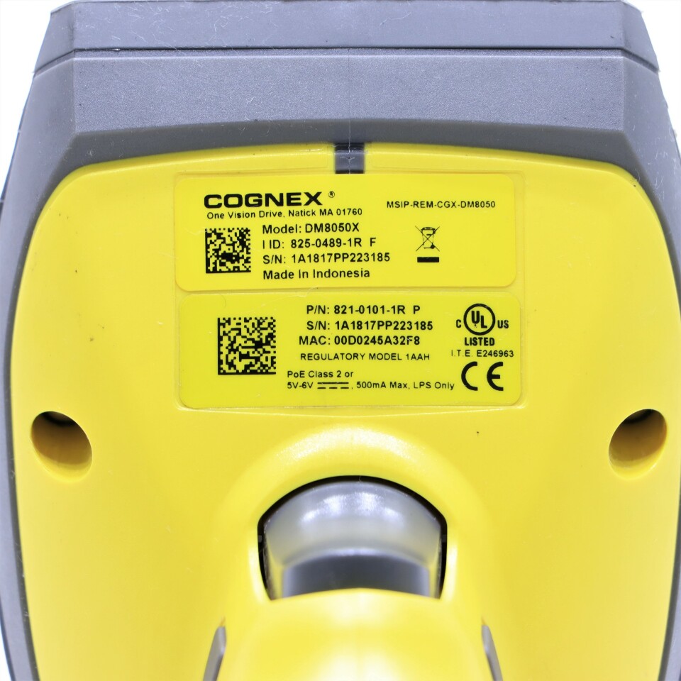 COGNEX DM8050X BARCODE SCANNER | Premier Equipment Solutions, Inc.