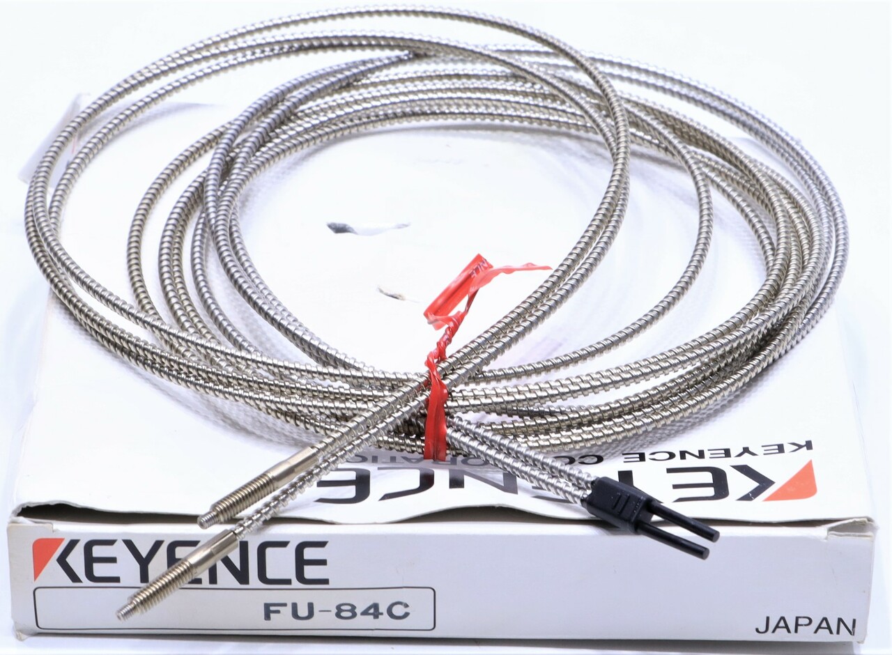 KEYENCE FU-84C FIBER OPTIC PHOTOELECTRIC SENSOR | Premier Equipment Solutions, Inc.