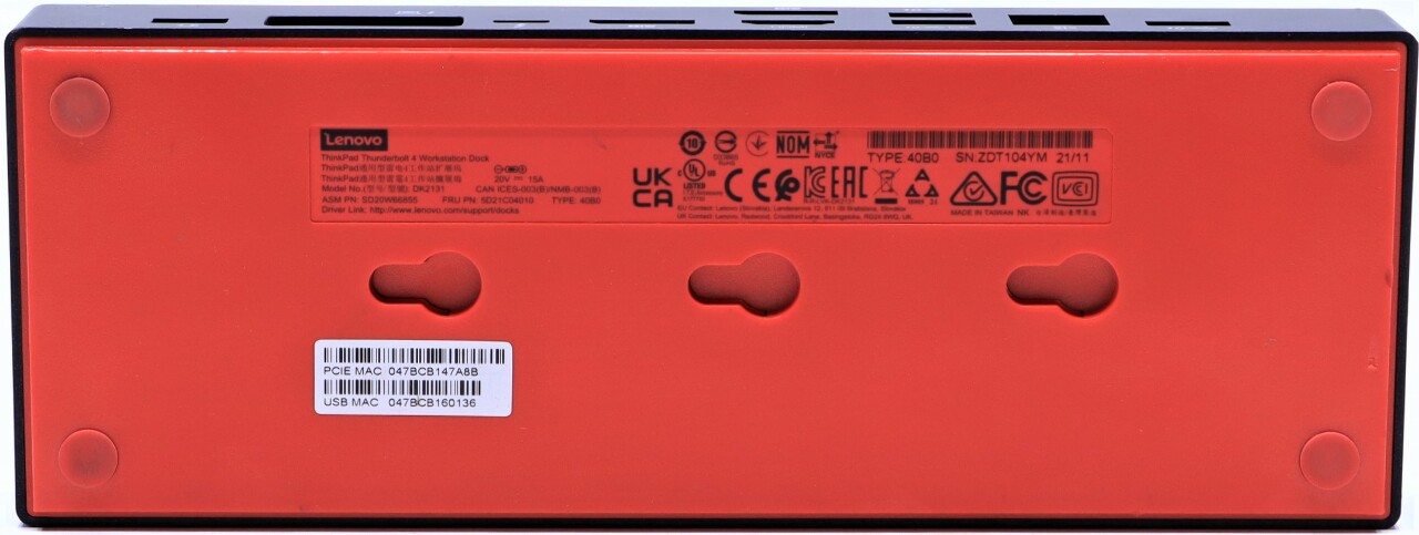 LENOVO THINKPAD DK2131 40B0 THUNDERBOLT 4 WORKSTATION DOCK | Premier ...