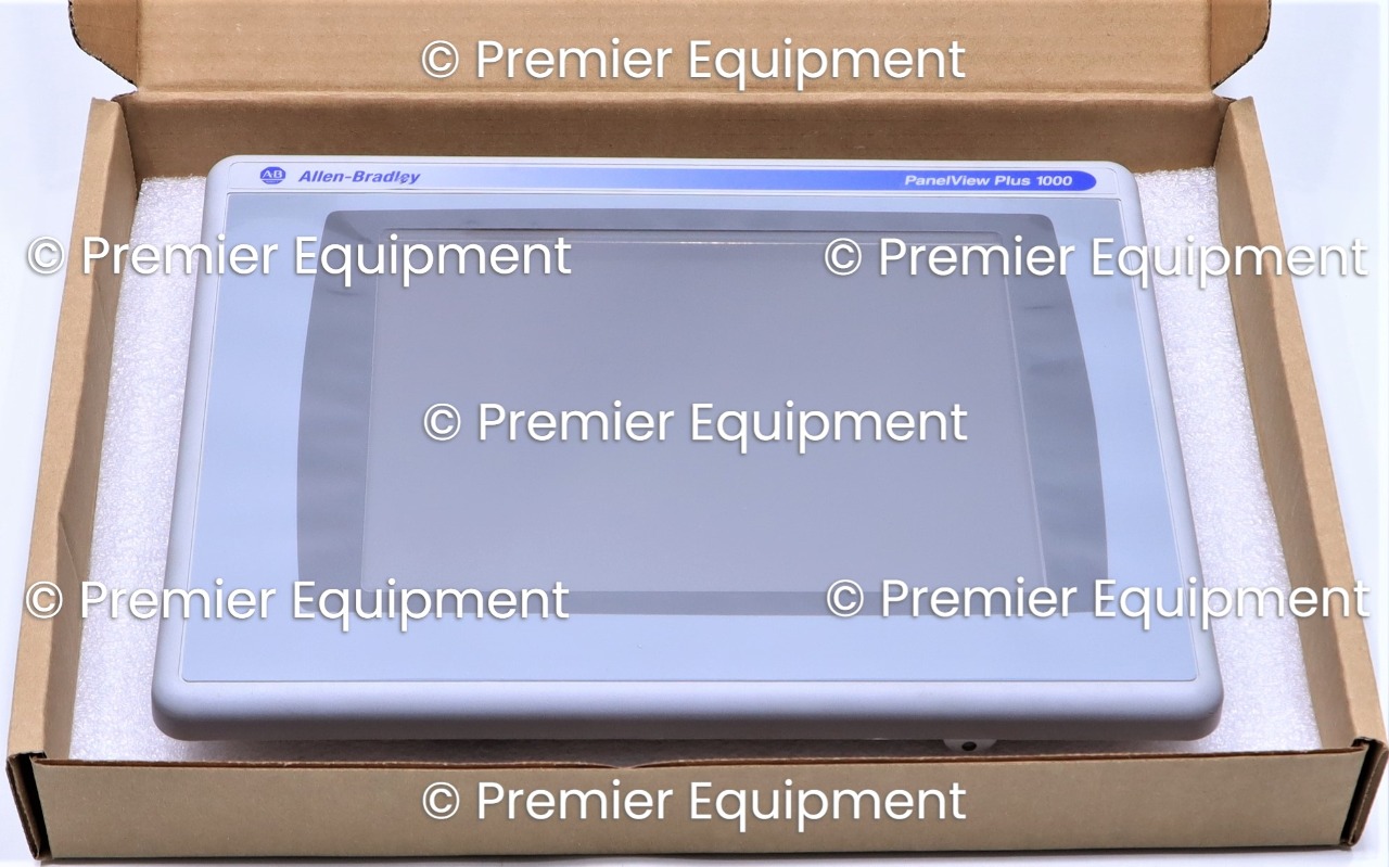 * ALLEN BRADLEY 2711P-RDT10C /B PANELVIEW PLUS 1000 TOUCH DISPLAY ...