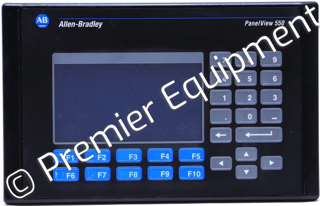 * ALLEN BRADLEY 2711-B5A1 PANELVIEW 550 OPERATOR INTERFACE | Premier ...
