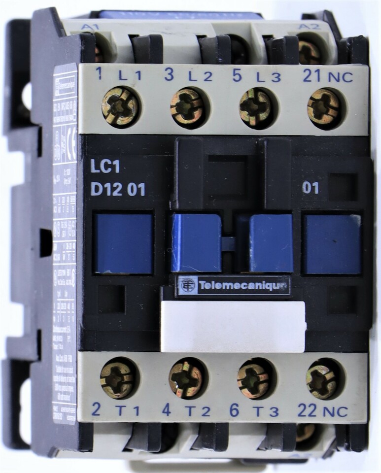 * TELEMECANIQUE LC1D1201 CONTACTOR 110V COIL 50-60HZ | Premier ...