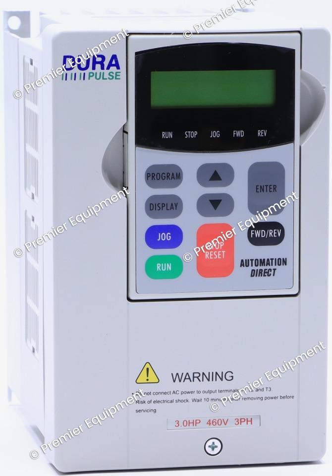 * NEW AUTOMATION DIRECT GS3-43P0 DURA PULSE AC DRIVE 3HP 480V 5.5A #1 ...