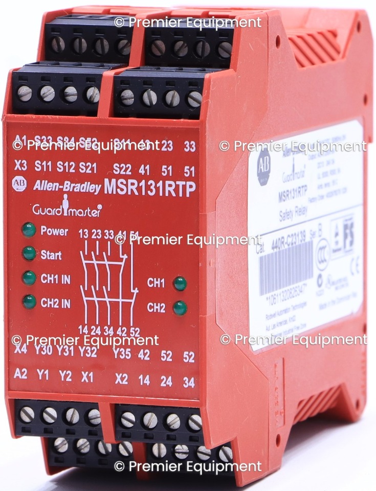 * ALLEN BRADLEY 440R-C23139 /B MSR131RTP SAFETY RELAY | Premier ...