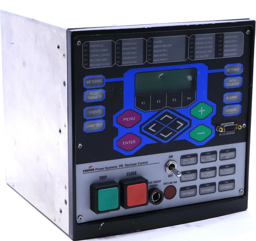 COOPER 6A00160161 POWER SYSTEMS F6 RECLOSER CONTROL | Premier Equipment ...