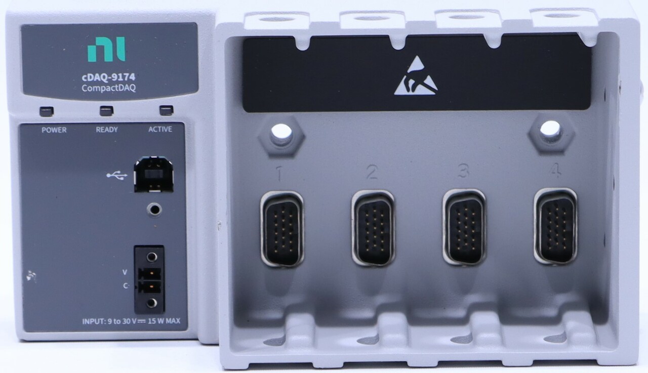 NEW NATIONAL INSTRUMENTS CDAQ-9174 COMPACTDAQ 190611E-01L 4 SLOT USB ...