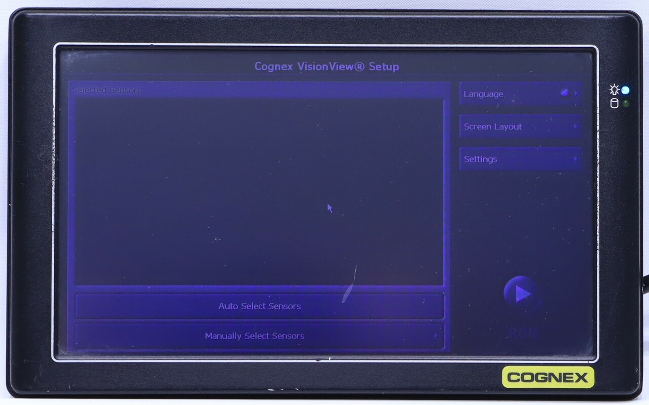 COGNEX VV900 CE 6.0 VISIONVIEW 900 OPERATOR PANEL | Premier Equipment ...