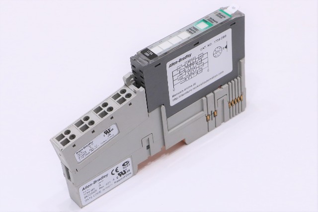 * ALLEN BRADLEY 1734-OB8 I/O MODULE W/ 1734-RTB 1734-MB | Premier ...