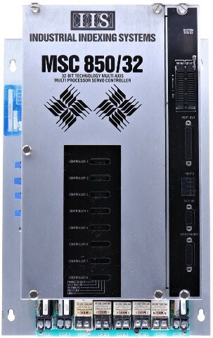 * INDUSTRIAL INDEXING MSC-850/32 MULTI PROCESSOR SERVO CONTROLLER