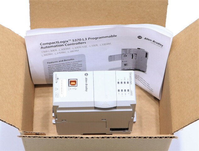 * ALLEN BRADLEY 1769-L30ERM /A COMPACTLOGIX L3 CONTROLLER FW 1.002