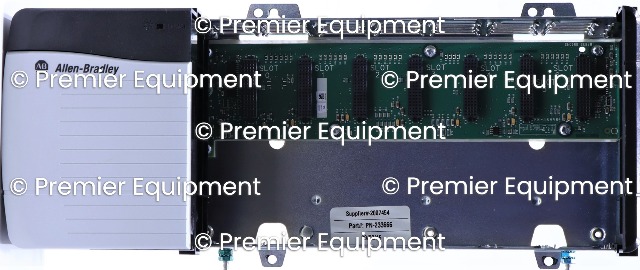 * ALLEN BRADLEY 1756-A7 7-SLOT CHASSIS & 1756-PB72 POWER SUPPLY ...