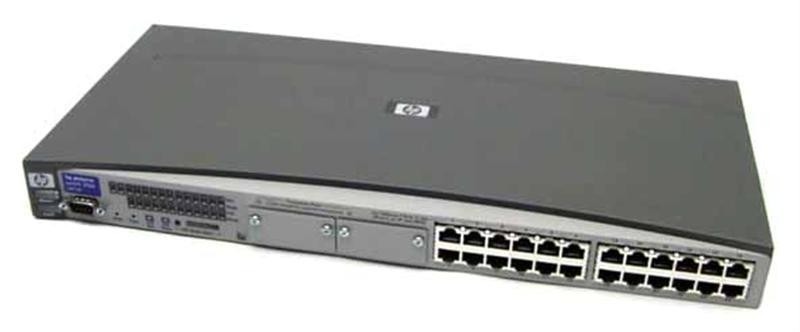 HP Procurve Switch 2524 J4813A 24 Port Managed 10/100 Ethernet SWITCH ...
