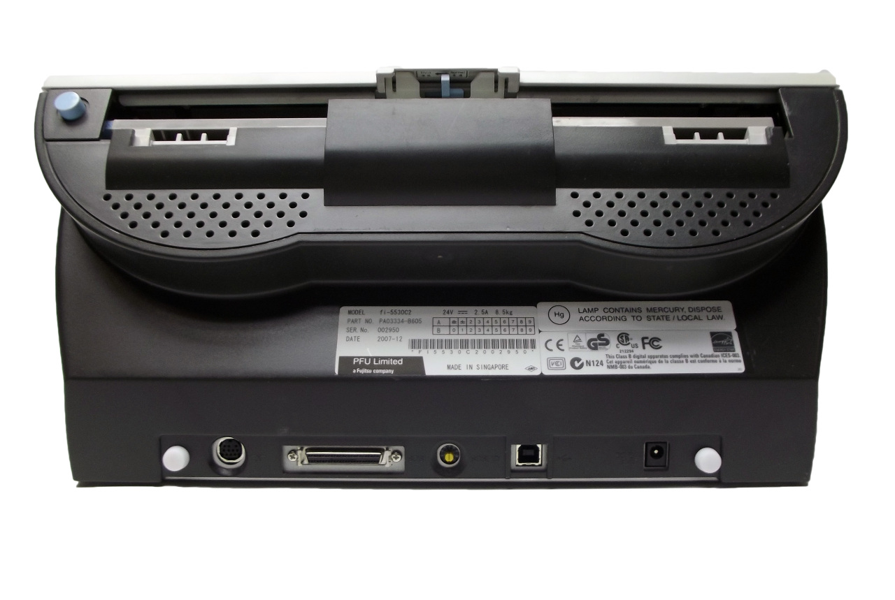 Fujitsu fi-5530c2 Duplex COLOR Sheetfed Scanner + ScandAll PRO, VRS 5.0 ...