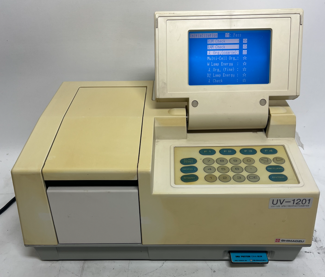 Shimadzu UV-VIS Spectrophotometer Model UV-1201 Laboratory | Indy ...