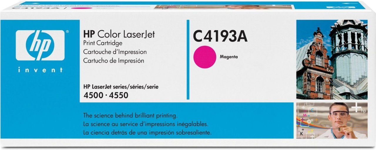 GENUINE NEW HP LASER JET C4193A MAGENTA TONER HP 4500 4550 Color ...