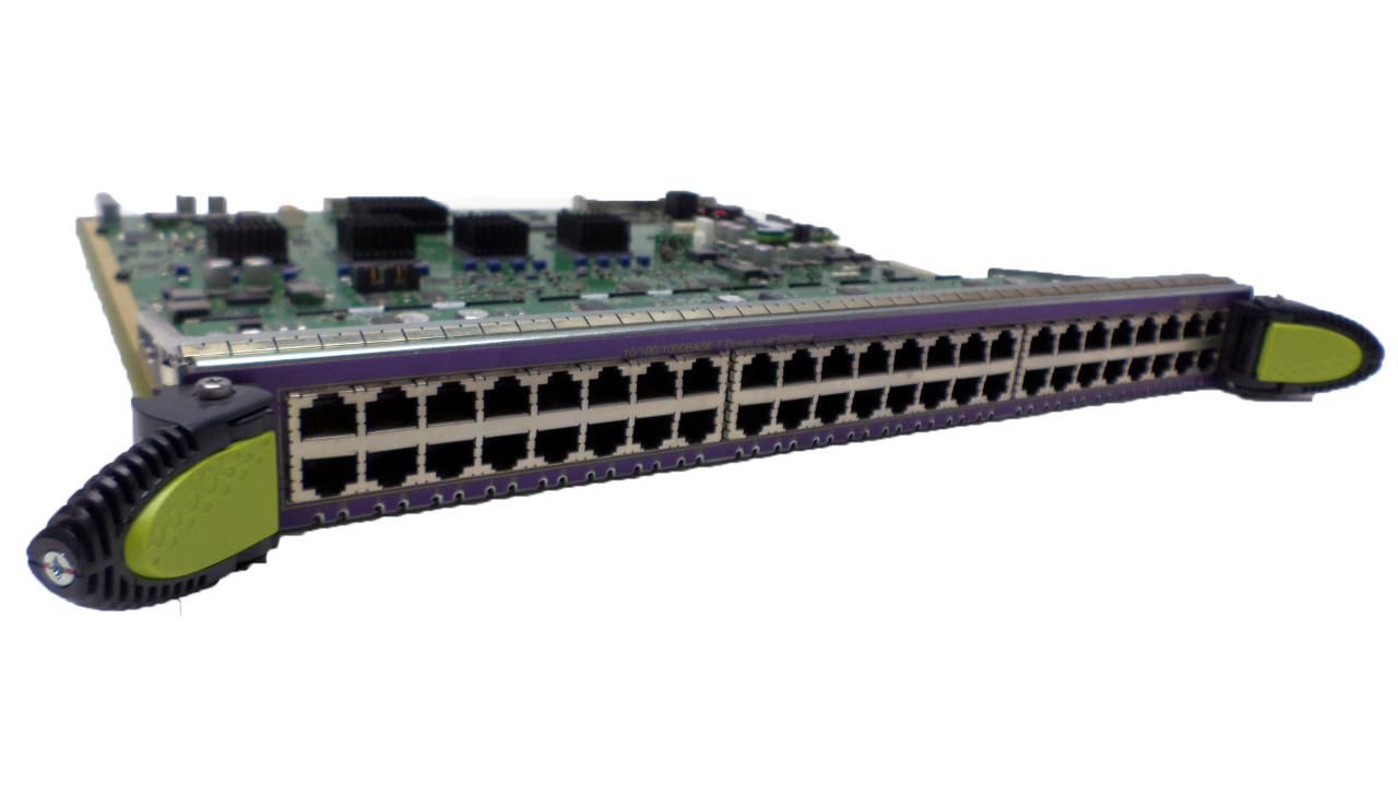 G48P 41512 Extreme Networks BlackDiamond 10/100/1000 Base-T POE 48 Port ...