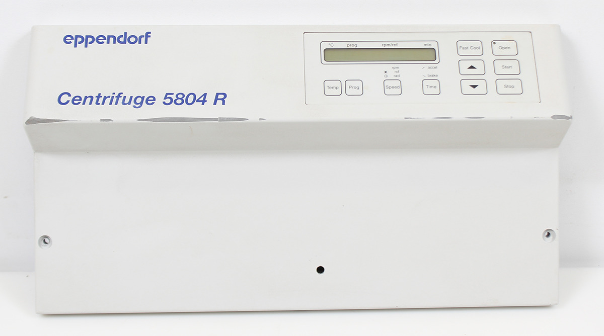 Eppendorf 5804R Centrifuge Front Display and Control Panel | SocoTek LLC
