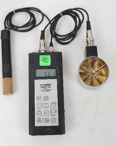 Omega Digital Hygro-Thermo Anemometer HHF710 | SocoTek LLC