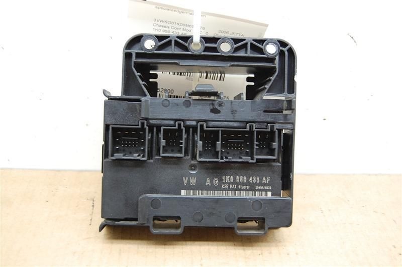 06 07 07 08 09 Volkswagen Jetta Comfort Control Module Ccm Alarm ...