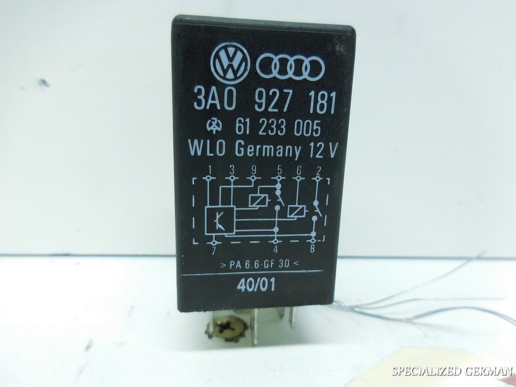 Volkswagen Audi fuse #175 relay 3A0927181 | eBay