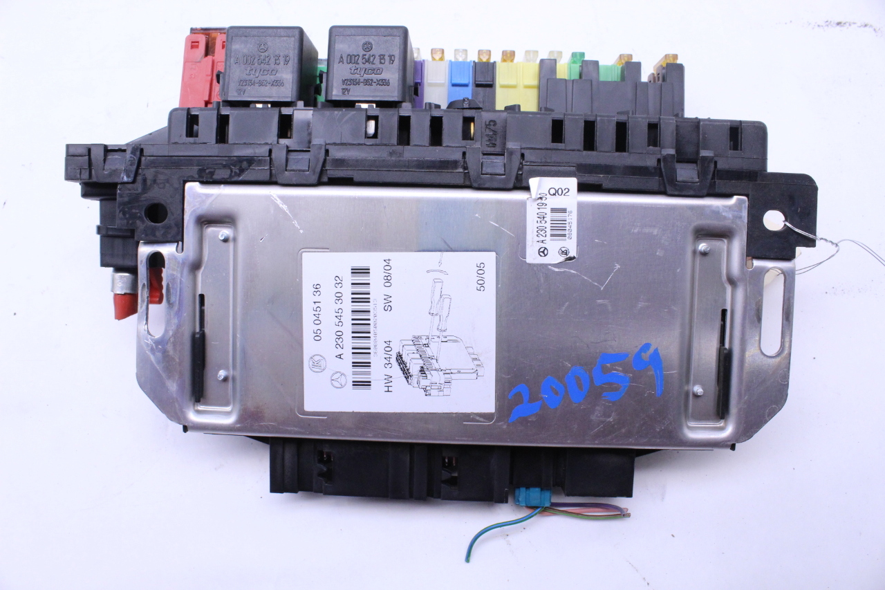 2006 Mercedes Sl500 R230 Fuse Relay Junction Sam Box - 2305453032 ...