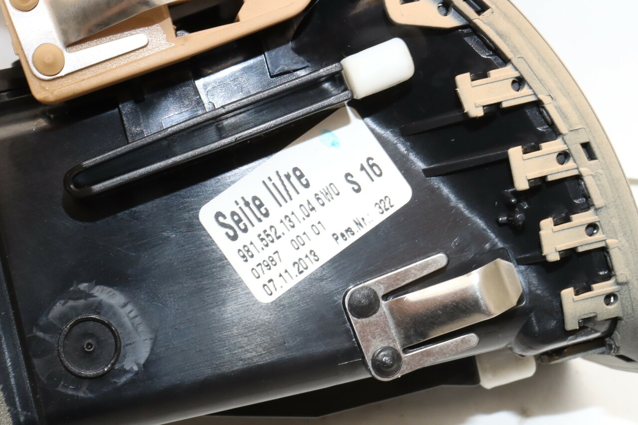 2013-2016 Porsche Boxster Cayman 981 Dash Ac Air Vent Outer ...