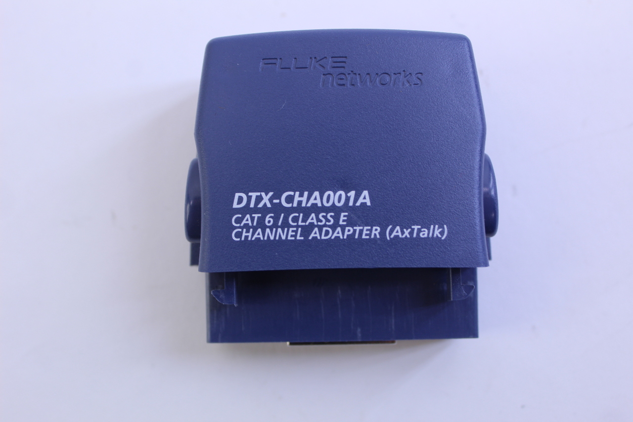Fluke Networks DTX-CHA001A Cat 6 Class E Channel Adapter | PLC Surplus ...