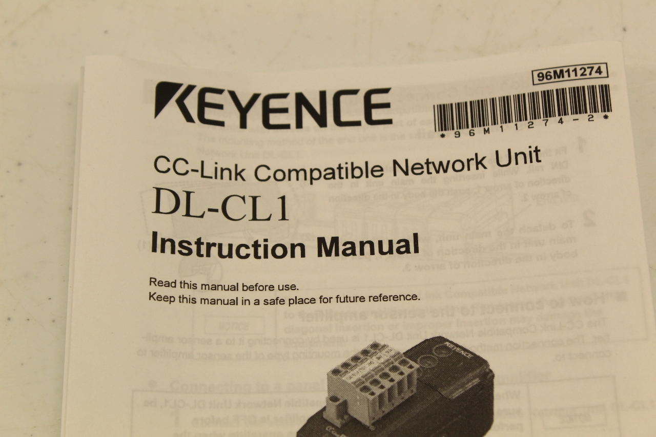 Keyence DL-CL1 CC - Link Compatible Network Unit | PLC Surplus Supply, LLC