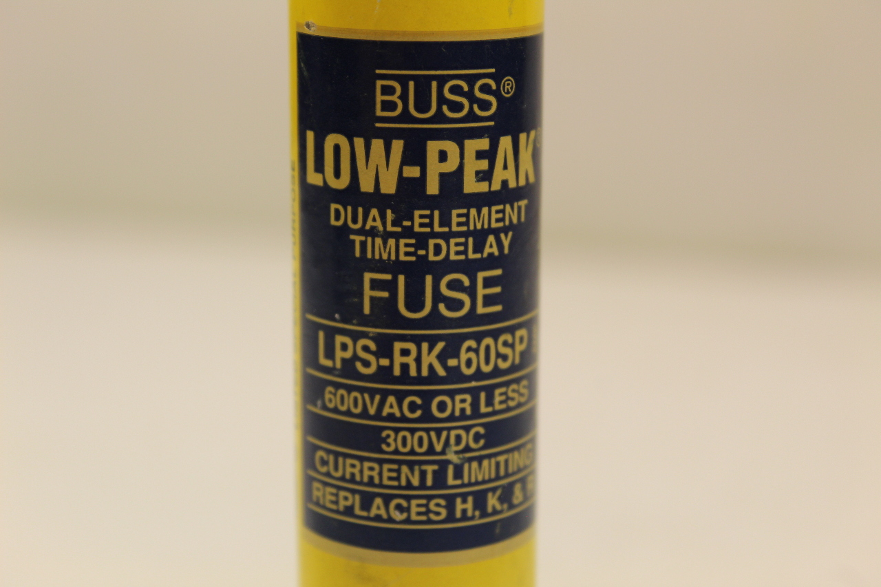 Bussmann LPS-RK-60SP 60 Amp Fuse | PLC Surplus Supply, LLC