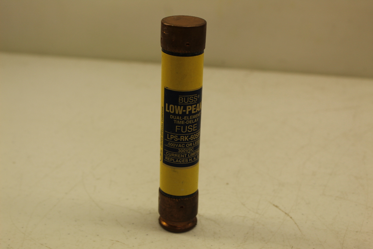 Bussmann LPS-RK-60SP 60 Amp Fuse | PLC Surplus Supply, LLC