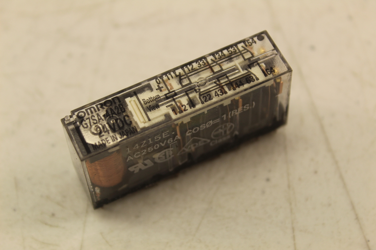 Omron G7SA-4A2B Relay (lot of 2) | PLC Surplus Supply, LLC