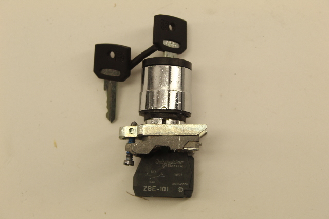Schneider Electric ZBE-101 with Two Way Key Selector Switch | PLC ...