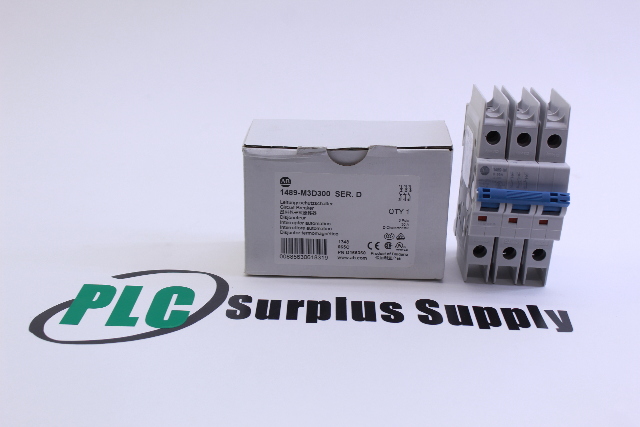 Allen Bradley 1489-M3D300 Circuit Breaker 3 Pole 30A New